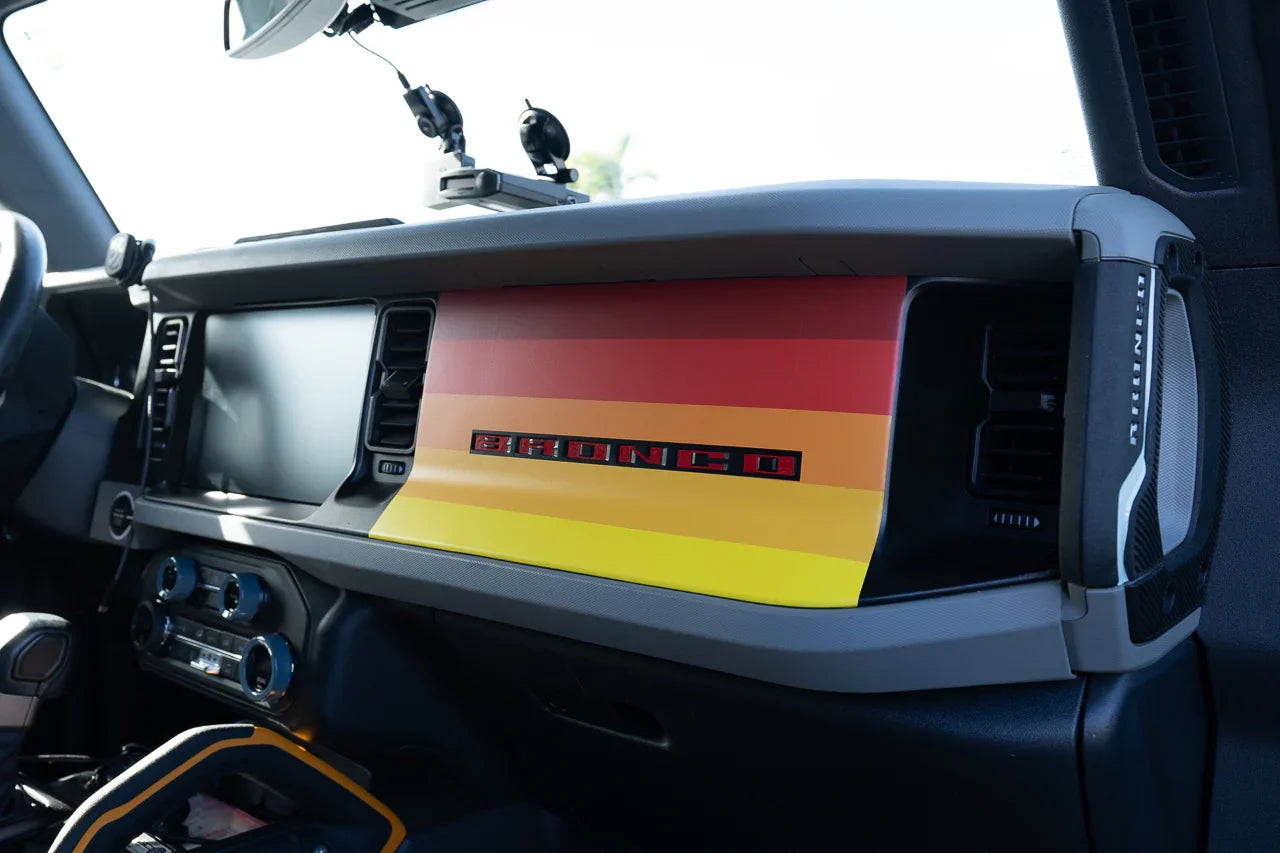 Sunset Dash Overlay - 2021+ Bronco – Yotto Overland