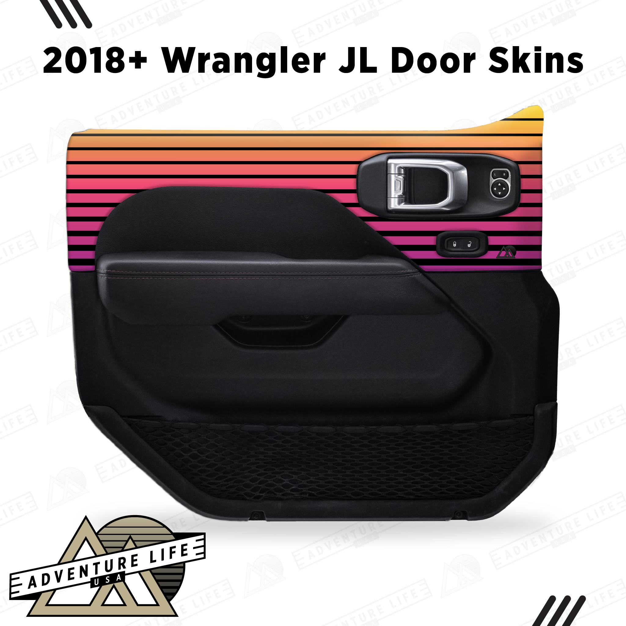 2018+ Wrangler JL Door Skins | Gradient – Yotto Overland